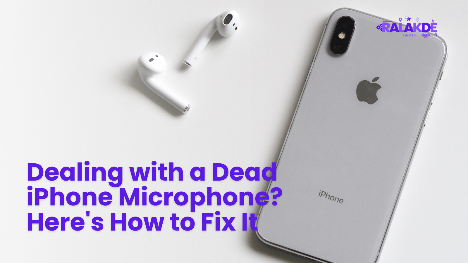 Dealing with a Dead iPhone Microphone? Here's How to Fix It– Ralakde Store